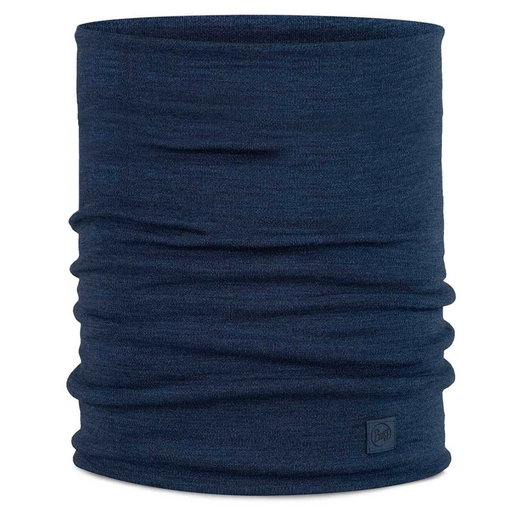 Buff - Heavyweight Merino Wool Neck Warmer - Solid Night Blue – The Brokedown Palace