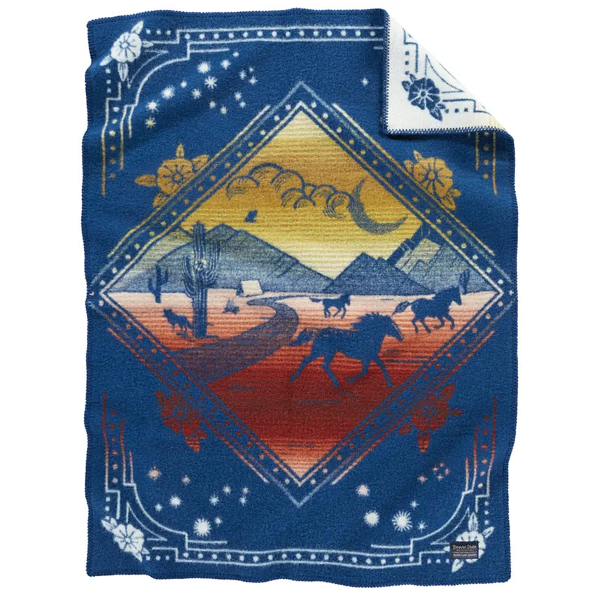 Pendleton - Jacquard Crib Baby Muchacho Blanket - Wind Riders – The Brokedown Palace