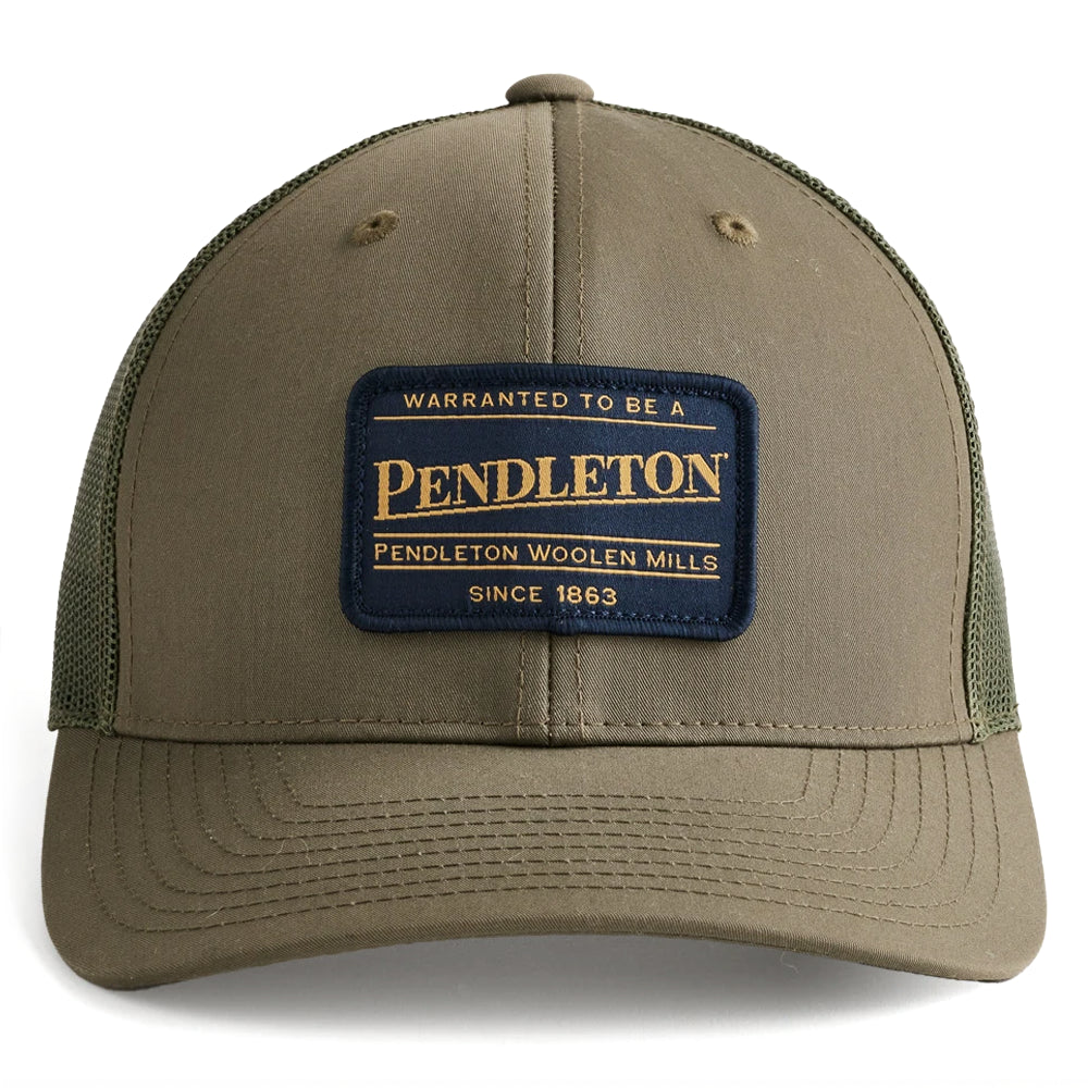 Pendleton - Large Patch Trucker - Loden – The Brokedown Palace