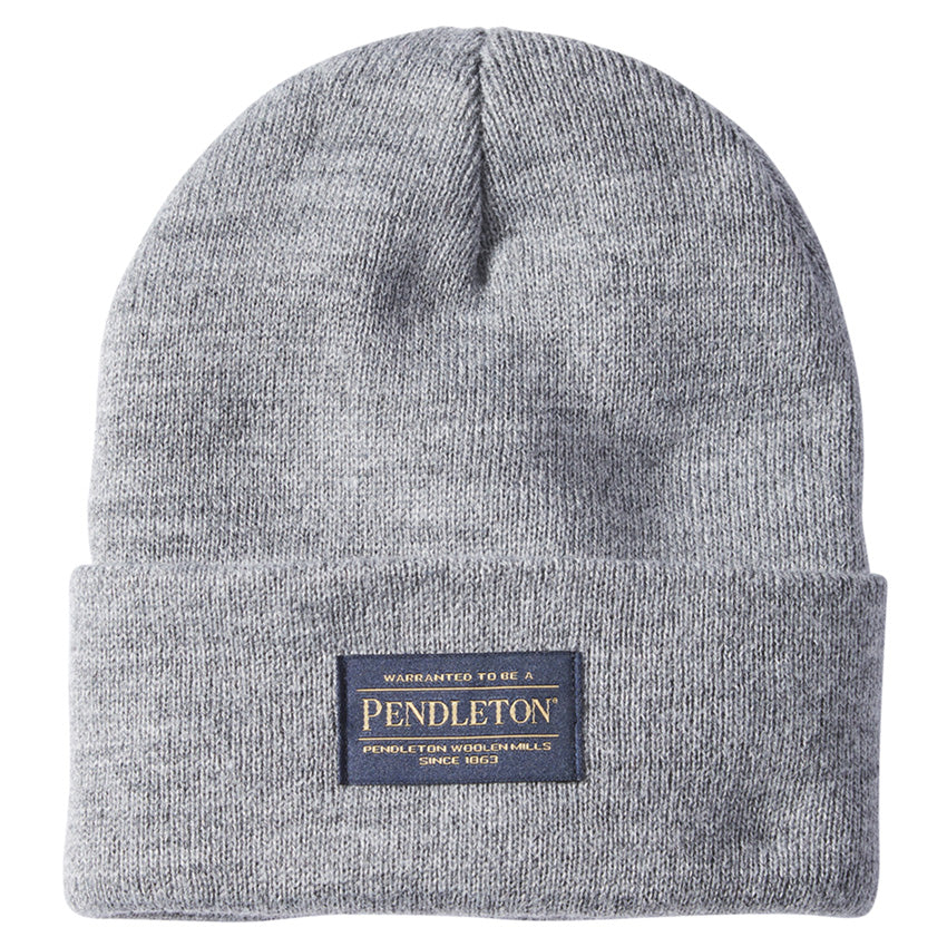 Pendleton - Pendleton Beanie - Light Heather Grey – The Brokedown Palace