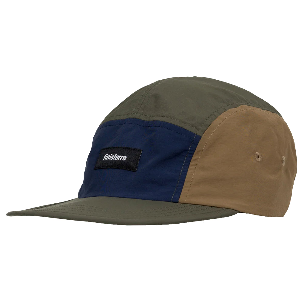 Finisterre - Apex Soft-Peak 5-Panel Cap - Olive/Sugar Kelp/Deep Blue ...