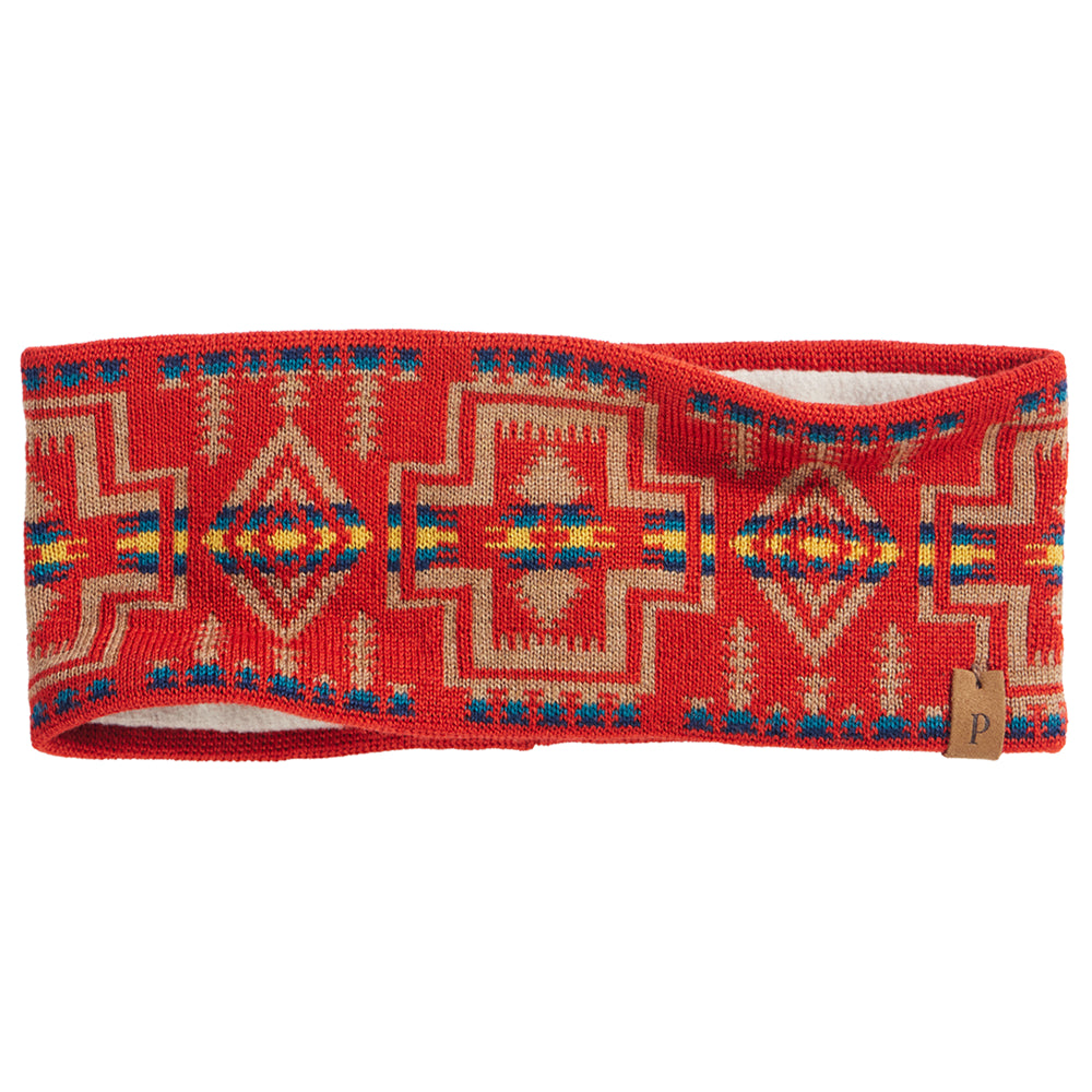 Pendleton - Fleece Lined Headband - Harding Red – The Brokedown Palace