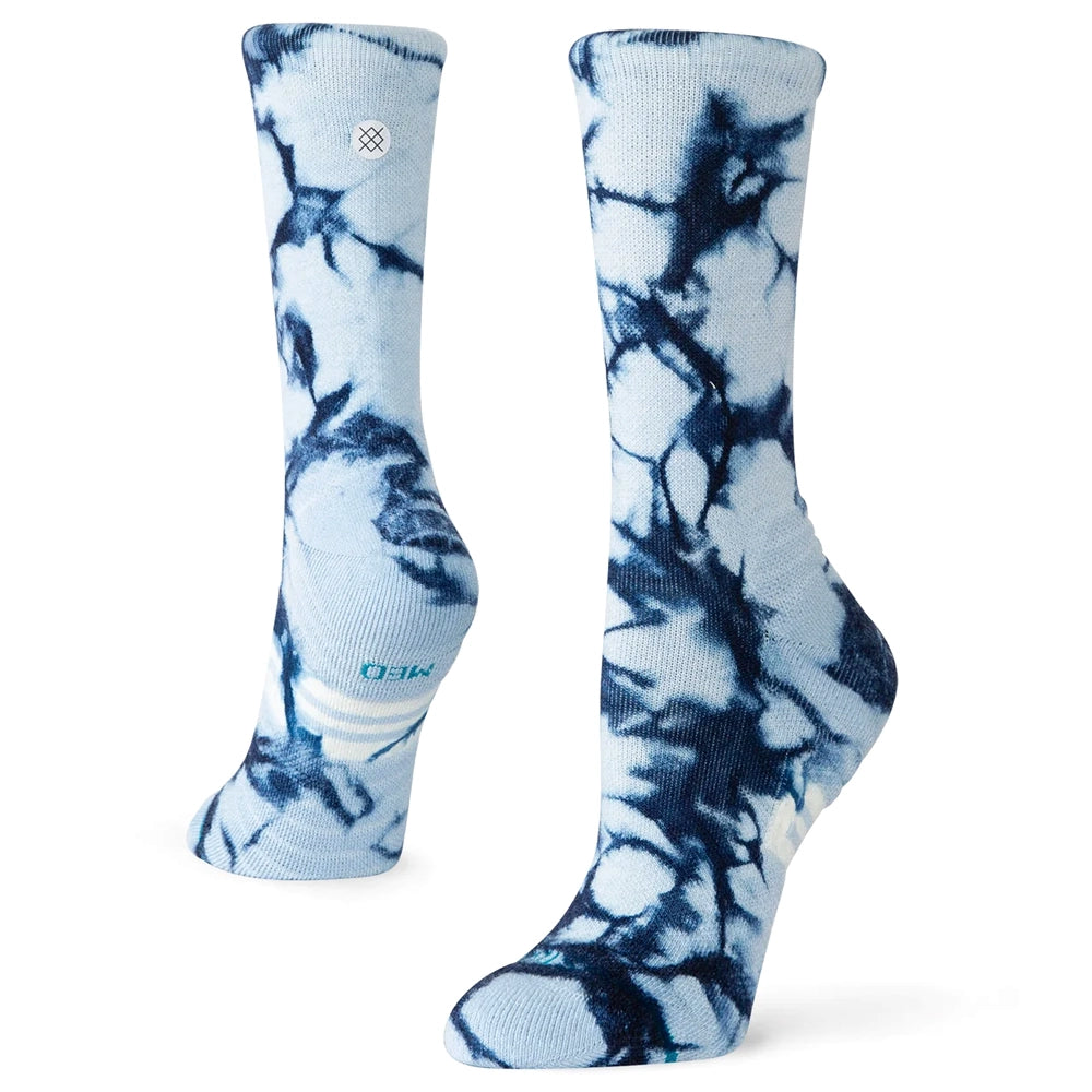 Stance - Dye Wool Mid Crew Socks - Ice Blue – The Brokedown Palace