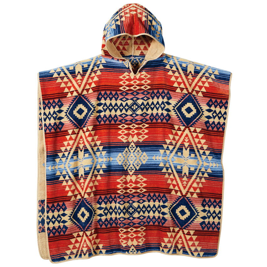 Pendleton - Jacquard Hooded Towel Poncho - Canyonlands Desert Sky – The ...
